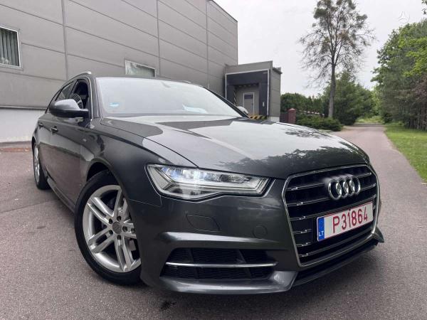 Grey Audi A6 2018 in Alytus, with an engine capacity of 1.80 L and mileage of 259 thousand km for 13750 €, photo 6 on AUTOMOTO.COM.LV