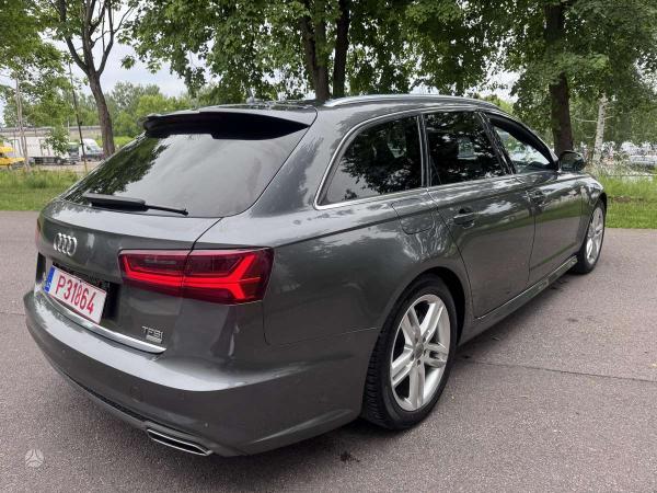 Grey Audi A6 2018 in Alytus, with an engine capacity of 1.80 L and mileage of 259 thousand km for 13750 €, photo 9 on AUTOMOTO.COM.LV