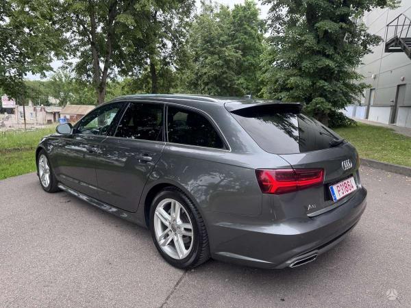 Grey Audi A6 2018 in Alytus, with an engine capacity of 1.80 L and mileage of 259 thousand km for 13750 €, photo 10 on AUTOMOTO.COM.LV