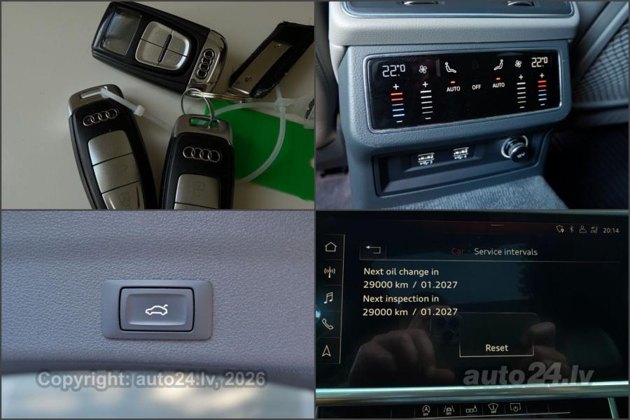 Grey Audi A6 2018 in Haapsalu, with an engine capacity of 3.00 L and mileage of 125 thousand km for 27900 €, photo 23 on AUTOMOTO.COM.LV