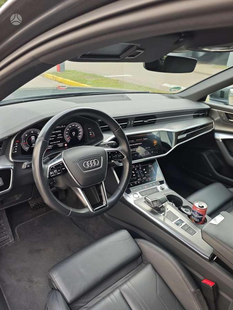 Grey Audi A6 2018 in Vilnius, with an engine capacity of 2.97 L and mileage of 102 thousand km for 24999 €, photo 20 on AUTOMOTO.COM.LV