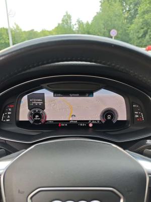Grey Audi A6 2018 in Vilnius, with an engine capacity of 2.97 L and mileage of 102 thousand km for 24999 €, photo 26 on AUTOMOTO.COM.LV