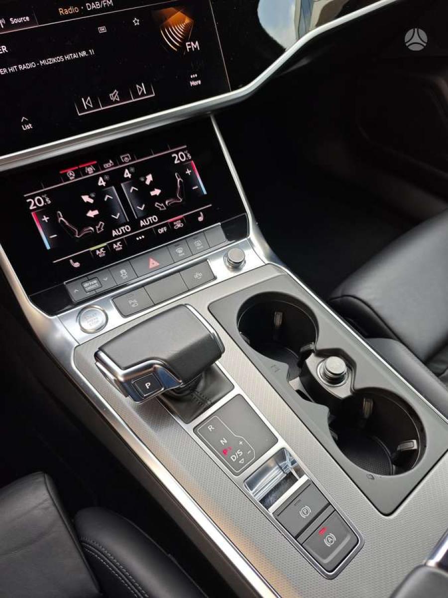 Grey Audi A6 2018 in Vilnius, with an engine capacity of 2.97 L and mileage of 102 thousand km for 24999 €, photo 27 on AUTOMOTO.COM.LV