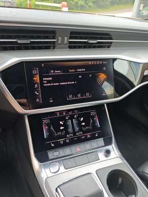Grey Audi A6 2018 in Vilnius, with an engine capacity of 2.97 L and mileage of 102 thousand km for 24999 €, photo 28 on AUTOMOTO.COM.LV