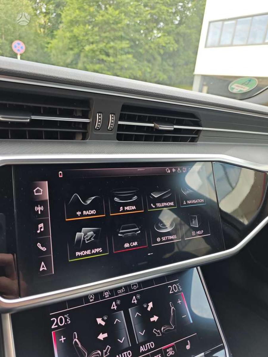 Grey Audi A6 2018 in Vilnius, with an engine capacity of 2.97 L and mileage of 102 thousand km for 24999 €, photo 29 on AUTOMOTO.COM.LV