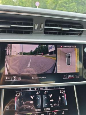 Grey Audi A6 2018 in Vilnius, with an engine capacity of 2.97 L and mileage of 102 thousand km for 24999 €, photo 35 on AUTOMOTO.COM.LV