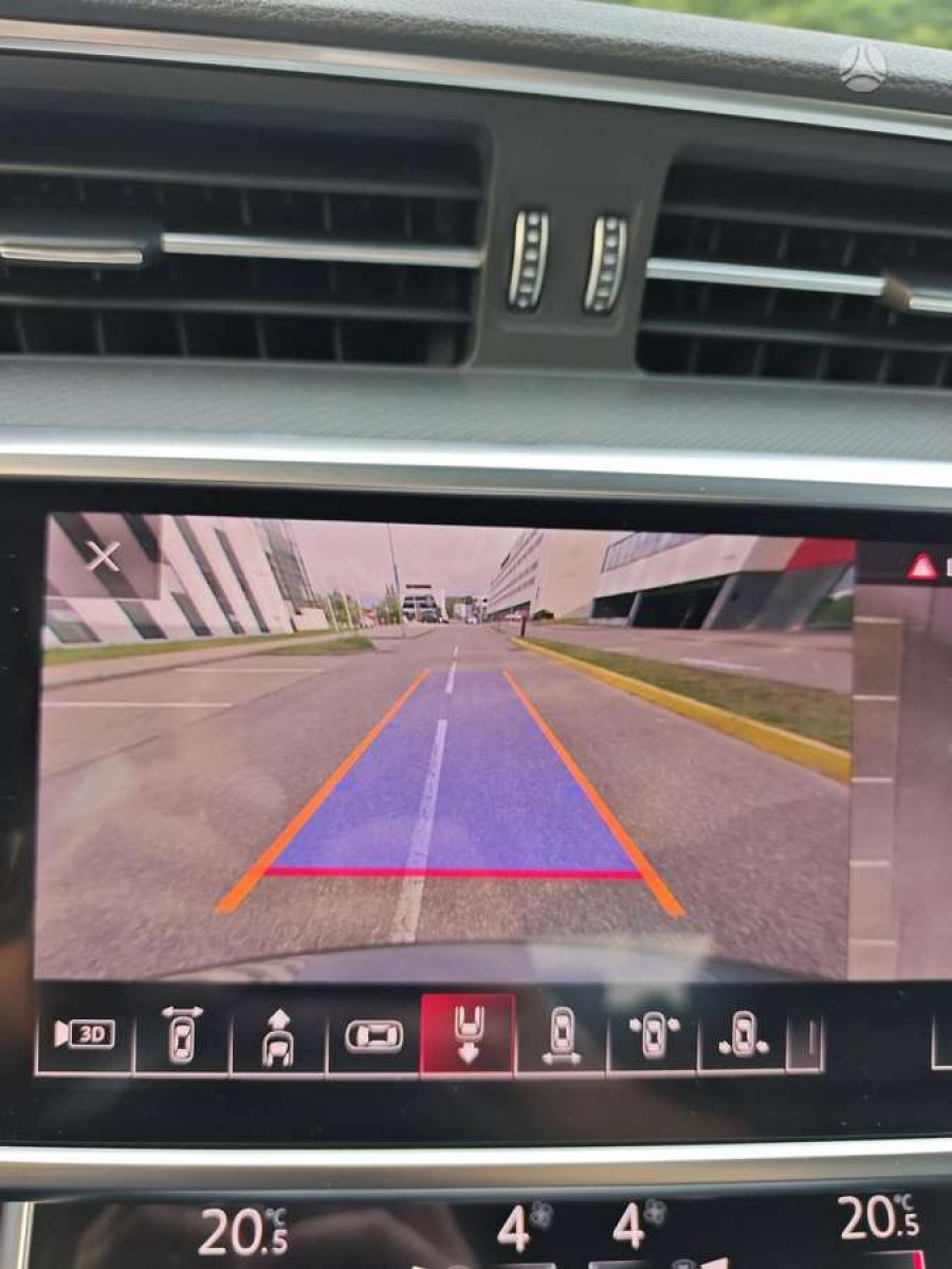 Grey Audi A6 2018 in Vilnius, with an engine capacity of 2.97 L and mileage of 102 thousand km for 24999 €, photo 38 on AUTOMOTO.COM.LV