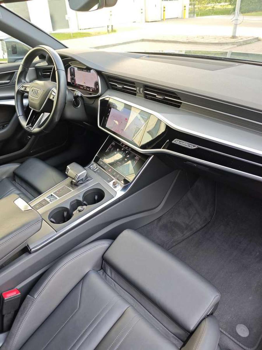 Grey Audi A6 2018 in Vilnius, with an engine capacity of 2.97 L and mileage of 102 thousand km for 24999 €, photo 41 on AUTOMOTO.COM.LV