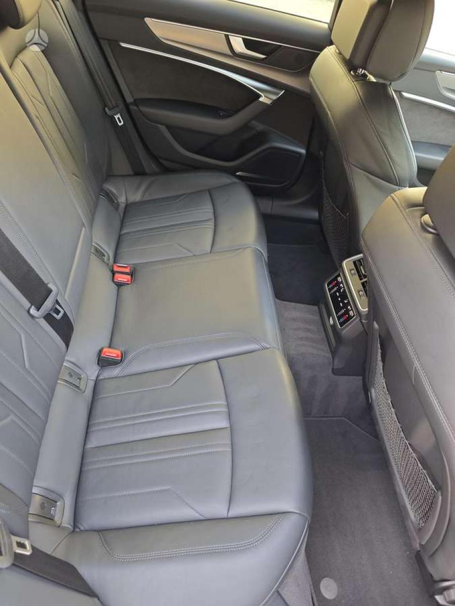 Grey Audi A6 2018 in Vilnius, with an engine capacity of 2.97 L and mileage of 102 thousand km for 24999 €, photo 42 on AUTOMOTO.COM.LV