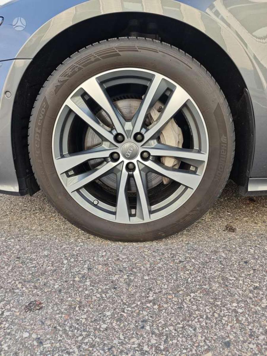Grey Audi A6 2018 in Vilnius, with an engine capacity of 2.97 L and mileage of 102 thousand km for 24999 €, photo 53 on AUTOMOTO.COM.LV