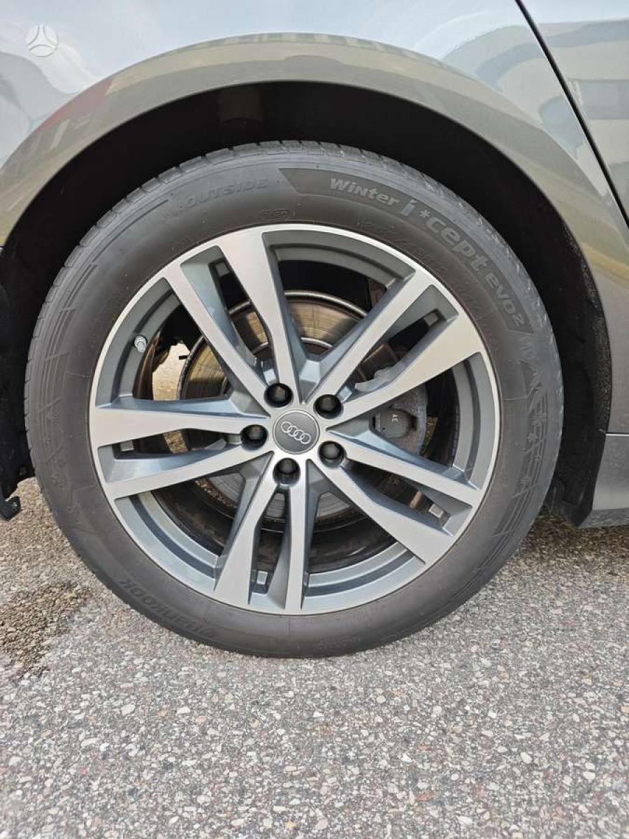 Grey Audi A6 2018 in Vilnius, with an engine capacity of 2.97 L and mileage of 102 thousand km for 24999 €, photo 55 on AUTOMOTO.COM.LV