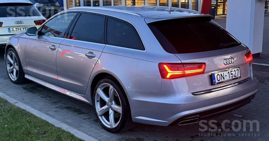 Pelēks Audi A6 2018 Rīga, ar dzinēja tilpumu 3.00 L un nobraukumu 337 tūkst. km par 12600 €, foto 5 vietnē AUTOMOTO.COM.LV