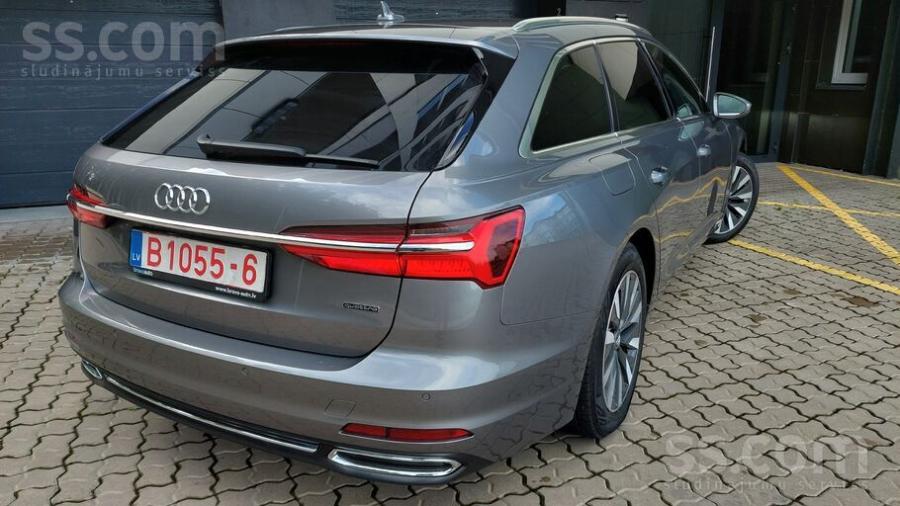 Grey Audi A6 2018 in Riga, with an engine capacity of 2.00 L and mileage of 140 thousand km for 23900 €, photo 6 on AUTOMOTO.COM.LV