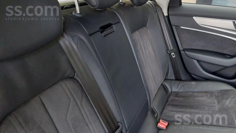 Grey Audi A6 2018 in Riga, with an engine capacity of 2.00 L and mileage of 140 thousand km for 23900 €, photo 9 on AUTOMOTO.COM.LV