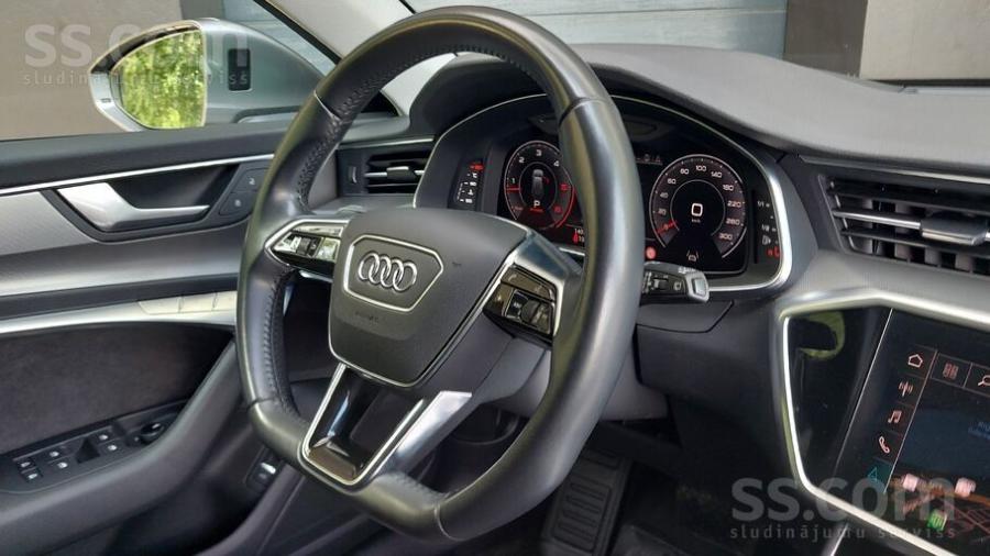 Grey Audi A6 2018 in Riga, with an engine capacity of 2.00 L and mileage of 140 thousand km for 23900 €, photo 16 on AUTOMOTO.COM.LV