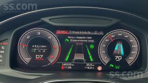 Grey Audi A6 2018 in Riga, with an engine capacity of 2.00 L and mileage of 140 thousand km for 23900 €, photo 17 on AUTOMOTO.COM.LV