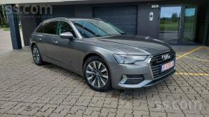 Grey Audi A6 2018 in Riga, with an engine capacity of 2.00 L and mileage of 140 thousand km for 23900 €, photo 18 on AUTOMOTO.COM.LV