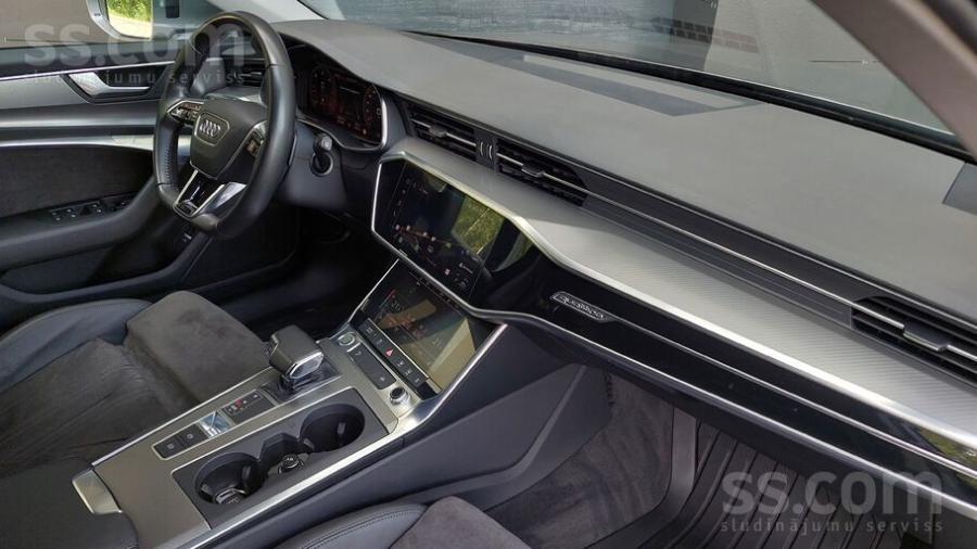 Grey Audi A6 2018 in Riga, with an engine capacity of 2.00 L and mileage of 140 thousand km for 23900 €, photo 20 on AUTOMOTO.COM.LV