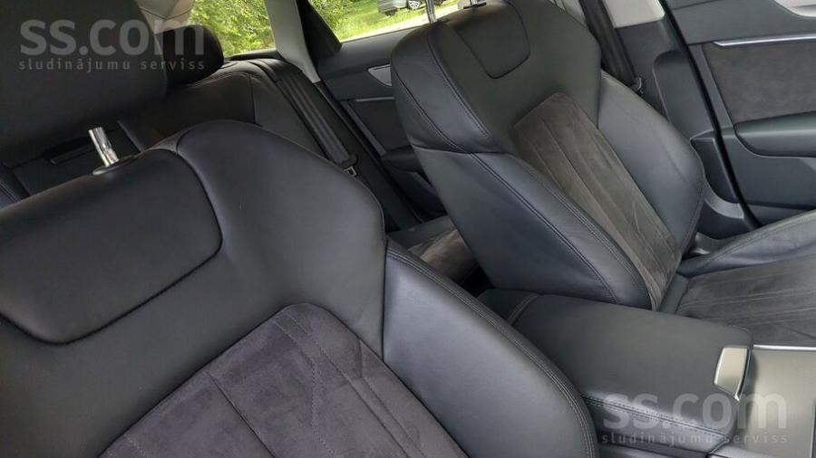 Grey Audi A6 2018 in Riga, with an engine capacity of 2.00 L and mileage of 140 thousand km for 23900 €, photo 21 on AUTOMOTO.COM.LV