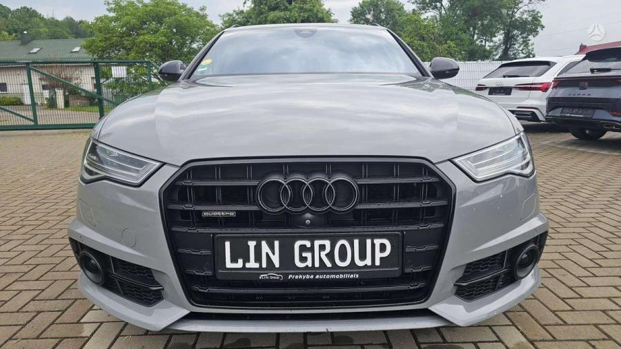 Grey Audi A6 2018 in Prienai, with an engine capacity of 2.97 L and mileage of 226 thousand km for 23999 €, photo 3 on AUTOMOTO.COM.LV