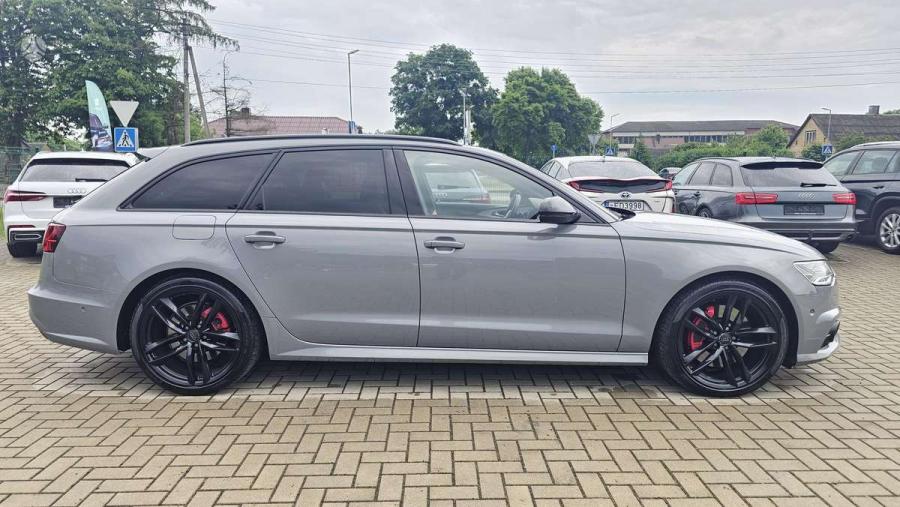 Grey Audi A6 2018 in Prienai, with an engine capacity of 2.97 L and mileage of 226 thousand km for 23999 €, photo 5 on AUTOMOTO.COM.LV