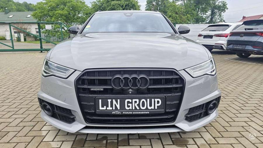 Grey Audi A6 2018 in Prienai, with an engine capacity of 2.97 L and mileage of 226 thousand km for 23999 €, photo 11 on AUTOMOTO.COM.LV