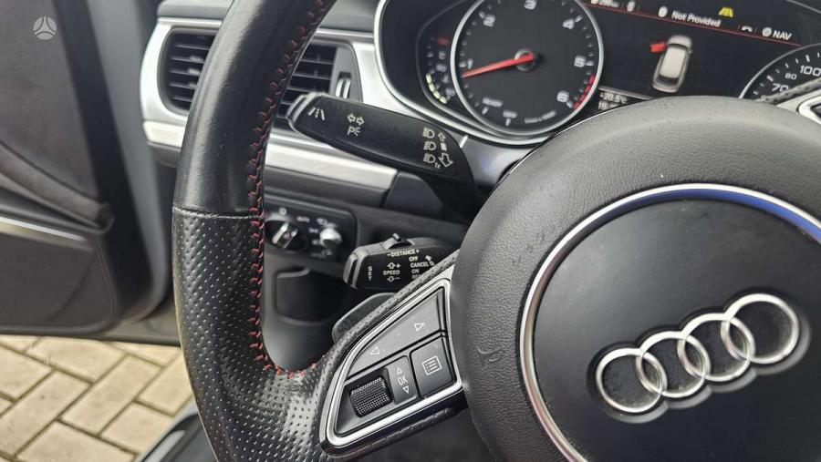 Grey Audi A6 2018 in Prienai, with an engine capacity of 2.97 L and mileage of 226 thousand km for 23999 €, photo 19 on AUTOMOTO.COM.LV