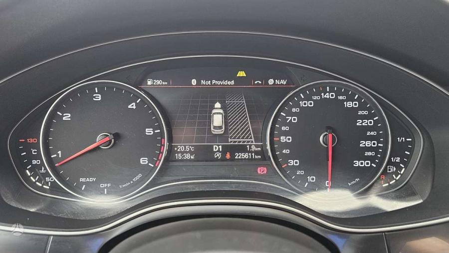 Grey Audi A6 2018 in Prienai, with an engine capacity of 2.97 L and mileage of 226 thousand km for 23999 €, photo 22 on AUTOMOTO.COM.LV