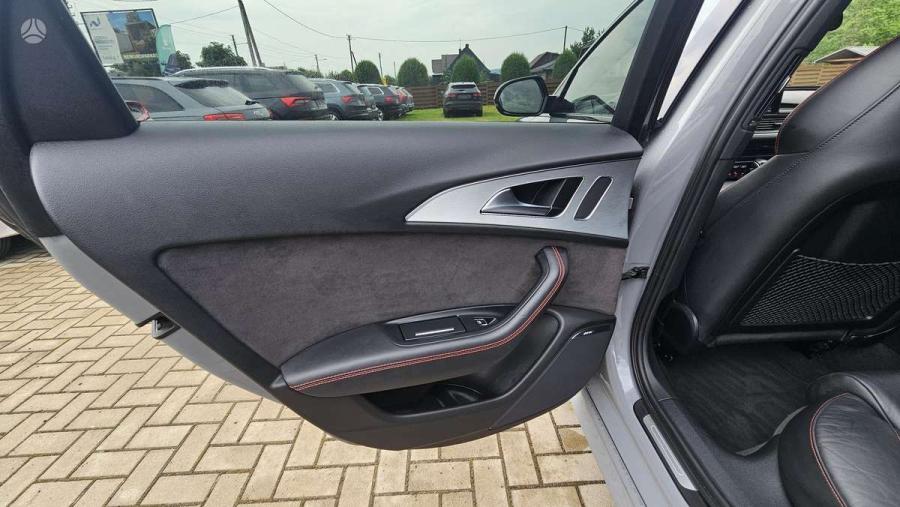 Grey Audi A6 2018 in Prienai, with an engine capacity of 2.97 L and mileage of 226 thousand km for 23999 €, photo 32 on AUTOMOTO.COM.LV