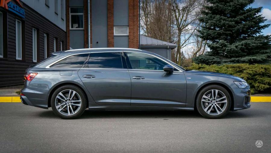 Grey Audi A6 2018 in Marijampole, with an engine capacity of 2.97 L and mileage of 103 thousand km for 24400 €, photo 6 on AUTOMOTO.COM.LV