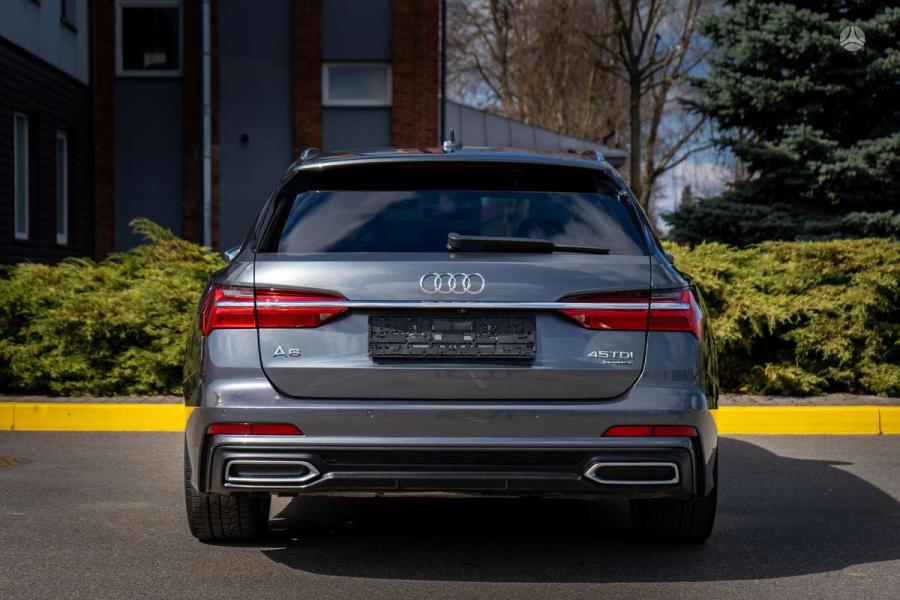 Grey Audi A6 2018 in Marijampole, with an engine capacity of 2.97 L and mileage of 103 thousand km for 24400 €, photo 8 on AUTOMOTO.COM.LV