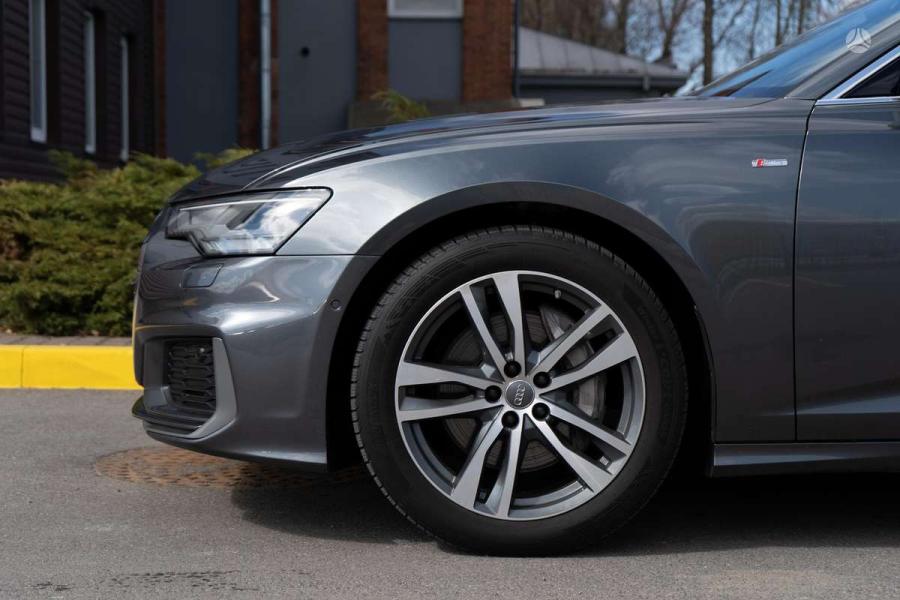 Grey Audi A6 2018 in Marijampole, with an engine capacity of 2.97 L and mileage of 103 thousand km for 24400 €, photo 13 on AUTOMOTO.COM.LV