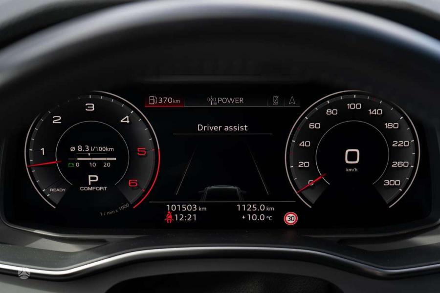 Grey Audi A6 2018 in Marijampole, with an engine capacity of 2.97 L and mileage of 103 thousand km for 24400 €, photo 28 on AUTOMOTO.COM.LV
