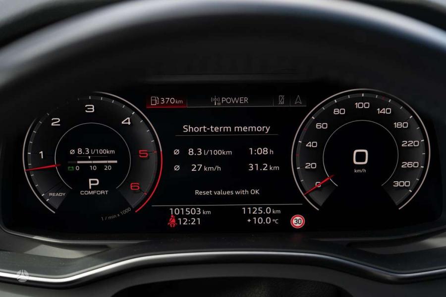 Grey Audi A6 2018 in Marijampole, with an engine capacity of 2.97 L and mileage of 103 thousand km for 24400 €, photo 29 on AUTOMOTO.COM.LV