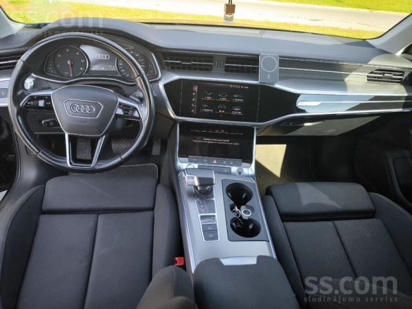 Grey Audi A6 2018 in Riga, with an engine capacity of 2.00 L and mileage of 222 thousand km for 16900 €, photo 9 on AUTOMOTO.COM.LV
