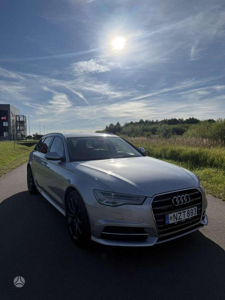 Grey Audi A6 2018 in Telschi, with an engine capacity of 1.97 L and mileage of 169 thousand km for 16900 €, photo 1 on AUTOMOTO.COM.LV
