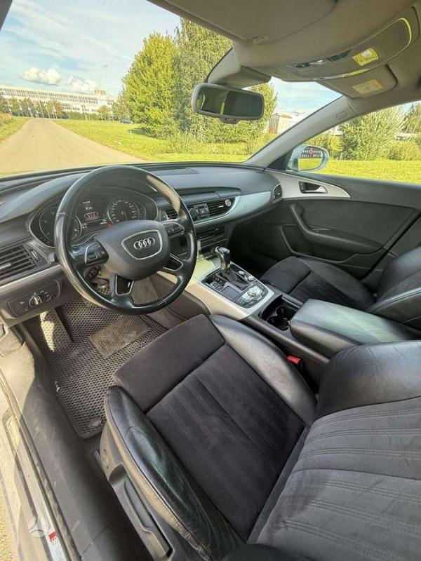 Grey Audi A6 2018 in Telschi, with an engine capacity of 1.97 L and mileage of 169 thousand km for 16900 €, photo 6 on AUTOMOTO.COM.LV
