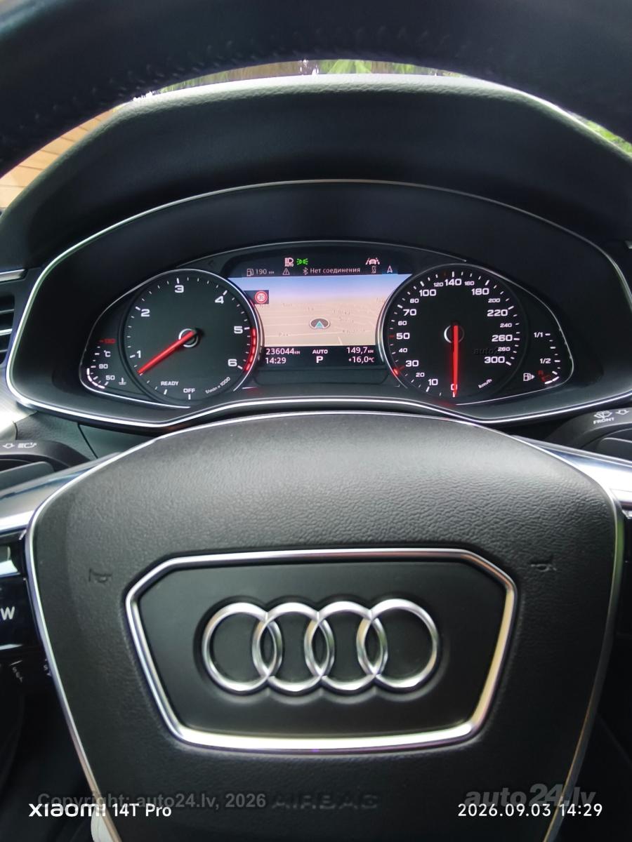 Pelēks Audi A6 2018 Narva, ar dzinēja tilpumu 3.00 L un nobraukumu 236 tūkst. km par 22000 €, foto 10 vietnē AUTOMOTO.COM.LV