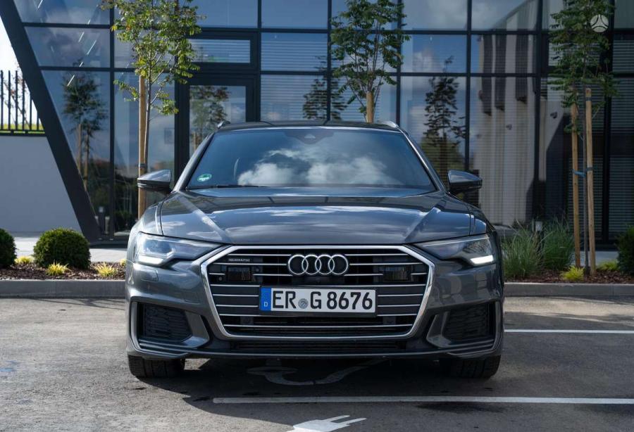 Grey Audi A6 2018 in Marijampole, with an engine capacity of 2.97 L and mileage of 104 thousand km for 23900 €, photo 3 on AUTOMOTO.COM.LV