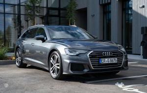 Grey Audi A6 2018 in Marijampole, with an engine capacity of 2.97 L and mileage of 104 thousand km for 23900 €, photo 5 on AUTOMOTO.COM.LV