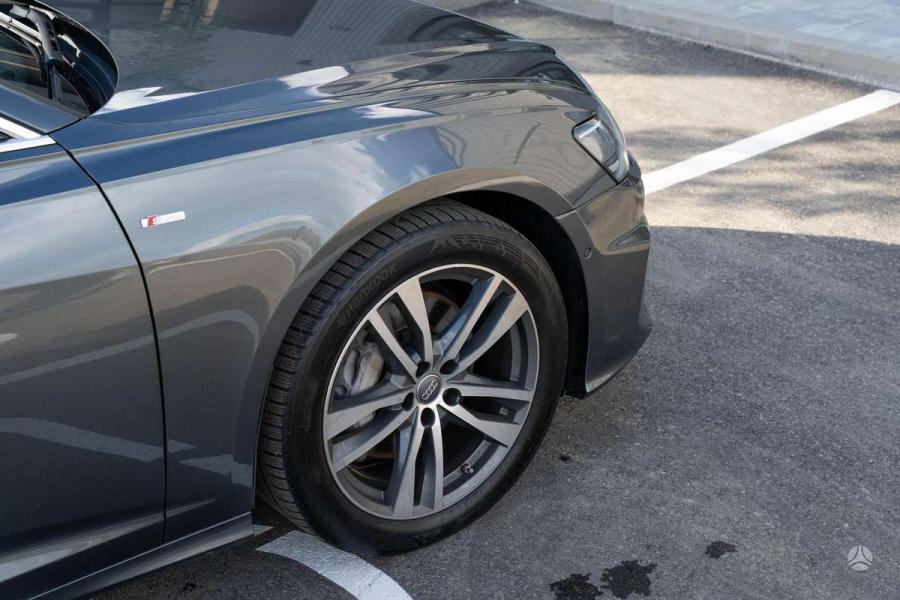 Grey Audi A6 2018 in Marijampole, with an engine capacity of 2.97 L and mileage of 104 thousand km for 23900 €, photo 6 on AUTOMOTO.COM.LV