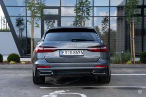 Grey Audi A6 2018 in Marijampole, with an engine capacity of 2.97 L and mileage of 104 thousand km for 23900 €, photo 9 on AUTOMOTO.COM.LV