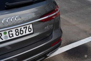 Grey Audi A6 2018 in Marijampole, with an engine capacity of 2.97 L and mileage of 104 thousand km for 23900 €, photo 10 on AUTOMOTO.COM.LV