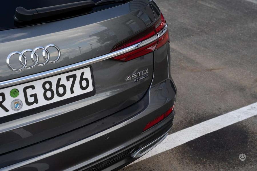 Grey Audi A6 2018 in Marijampole, with an engine capacity of 2.97 L and mileage of 104 thousand km for 23900 €, photo 10 on AUTOMOTO.COM.LV