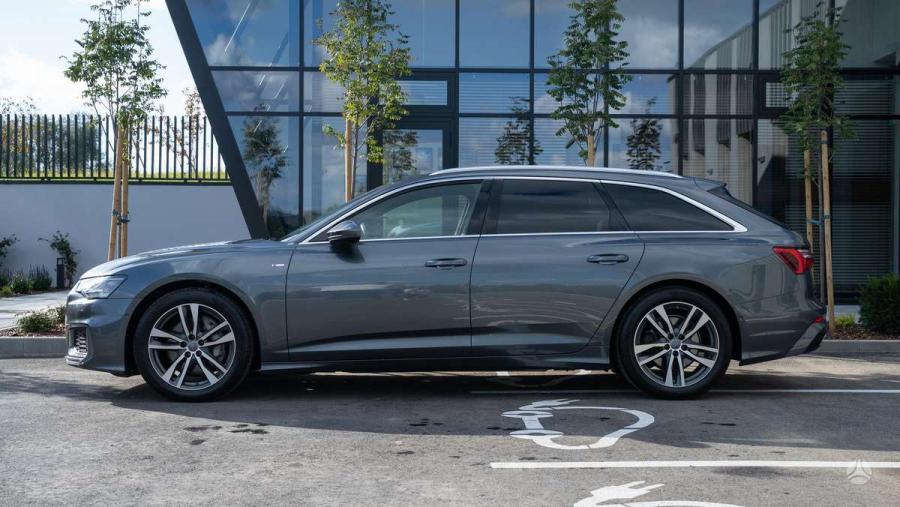 Grey Audi A6 2018 in Marijampole, with an engine capacity of 2.97 L and mileage of 104 thousand km for 23900 €, photo 16 on AUTOMOTO.COM.LV