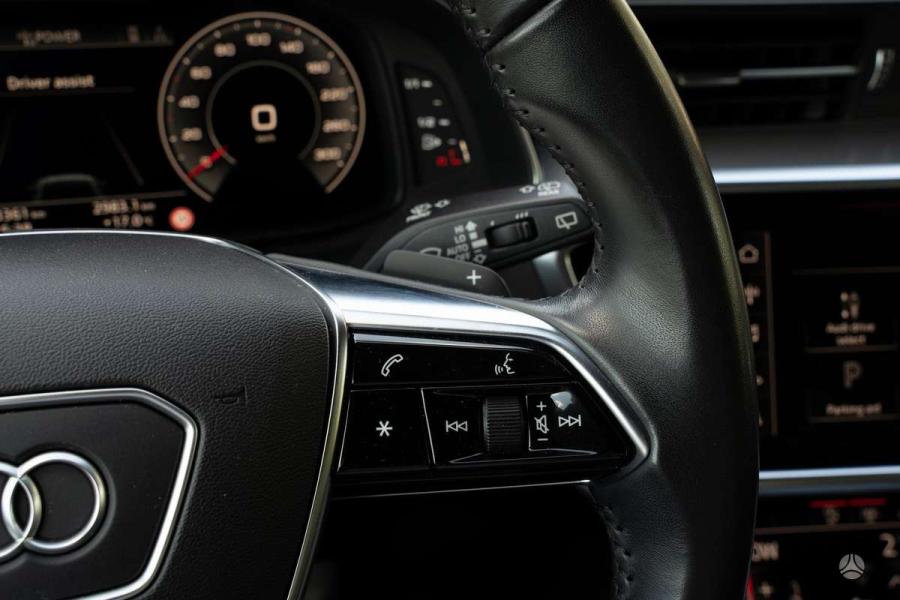 Grey Audi A6 2018 in Marijampole, with an engine capacity of 2.97 L and mileage of 104 thousand km for 23900 €, photo 28 on AUTOMOTO.COM.LV