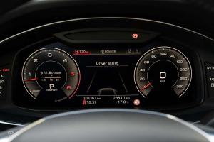 Grey Audi A6 2018 in Marijampole, with an engine capacity of 2.97 L and mileage of 104 thousand km for 23900 €, photo 31 on AUTOMOTO.COM.LV