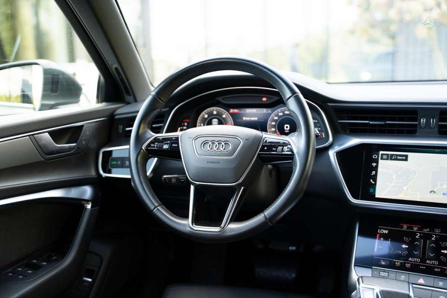 Grey Audi A6 2018 in Marijampole, with an engine capacity of 2.97 L and mileage of 104 thousand km for 23900 €, photo 32 on AUTOMOTO.COM.LV