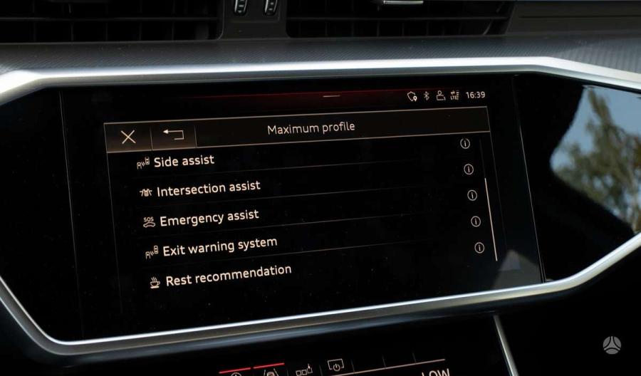 Grey Audi A6 2018 in Marijampole, with an engine capacity of 2.97 L and mileage of 104 thousand km for 23900 €, photo 41 on AUTOMOTO.COM.LV