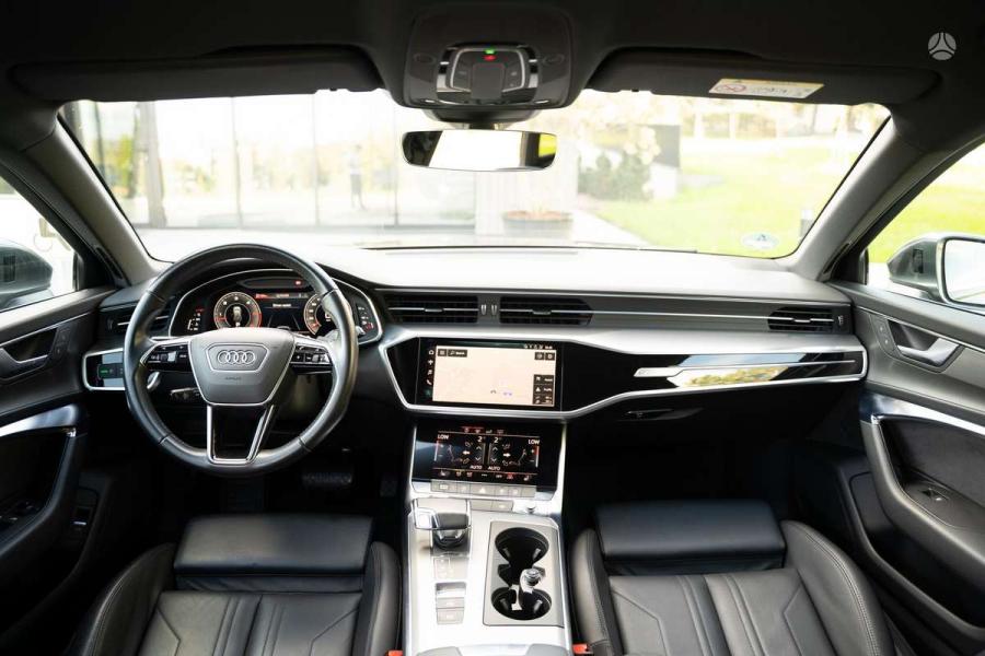 Grey Audi A6 2018 in Marijampole, with an engine capacity of 2.97 L and mileage of 104 thousand km for 23900 €, photo 44 on AUTOMOTO.COM.LV